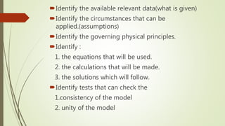 Mathematical modelling ppt | PPTX
