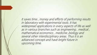 Mathematical modelling ppt | PPTX