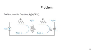 mathematical model of electronic and mechanical system | PPTX