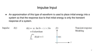 mathematical model of electronic and mechanical system | PPT
