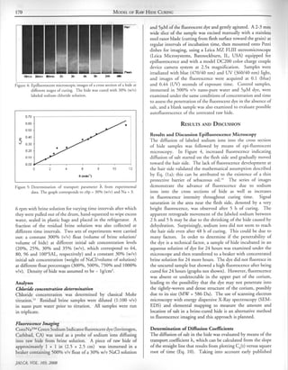 Mathematical model of raw hide curing with brine | PDF