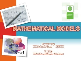 Mathematical models | PPSX