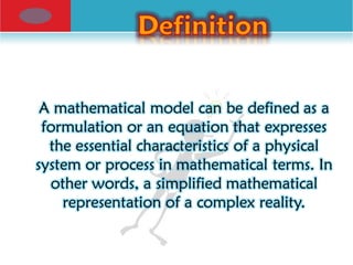 Mathematical models | PPS