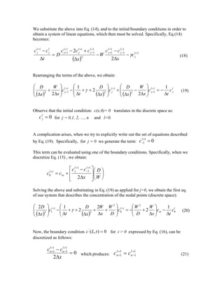 Mathematical models for a chemical reactor | PDF | Chemistry | Science