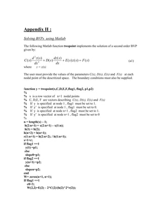 Mathematical models for a chemical reactor | PDF | Chemistry | Science