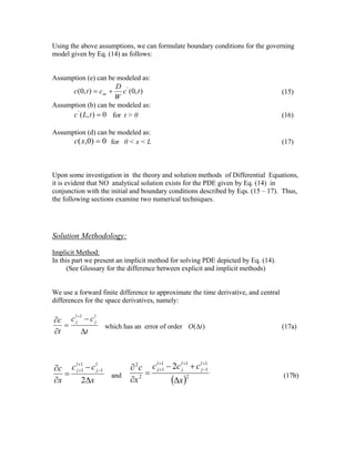 Mathematical models for a chemical reactor | PDF | Chemistry | Science