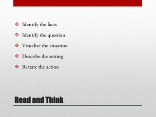 Mathematical problem solving | PPTX