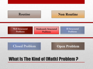 Mathematical problem solving | PPTX
