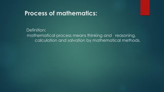 Mathematicalprocess | PDF