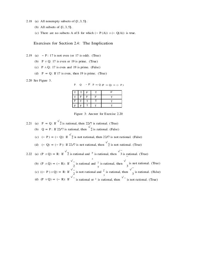 Mathematical Proofs A Transition To Advanced Mathematics 3rd Edition