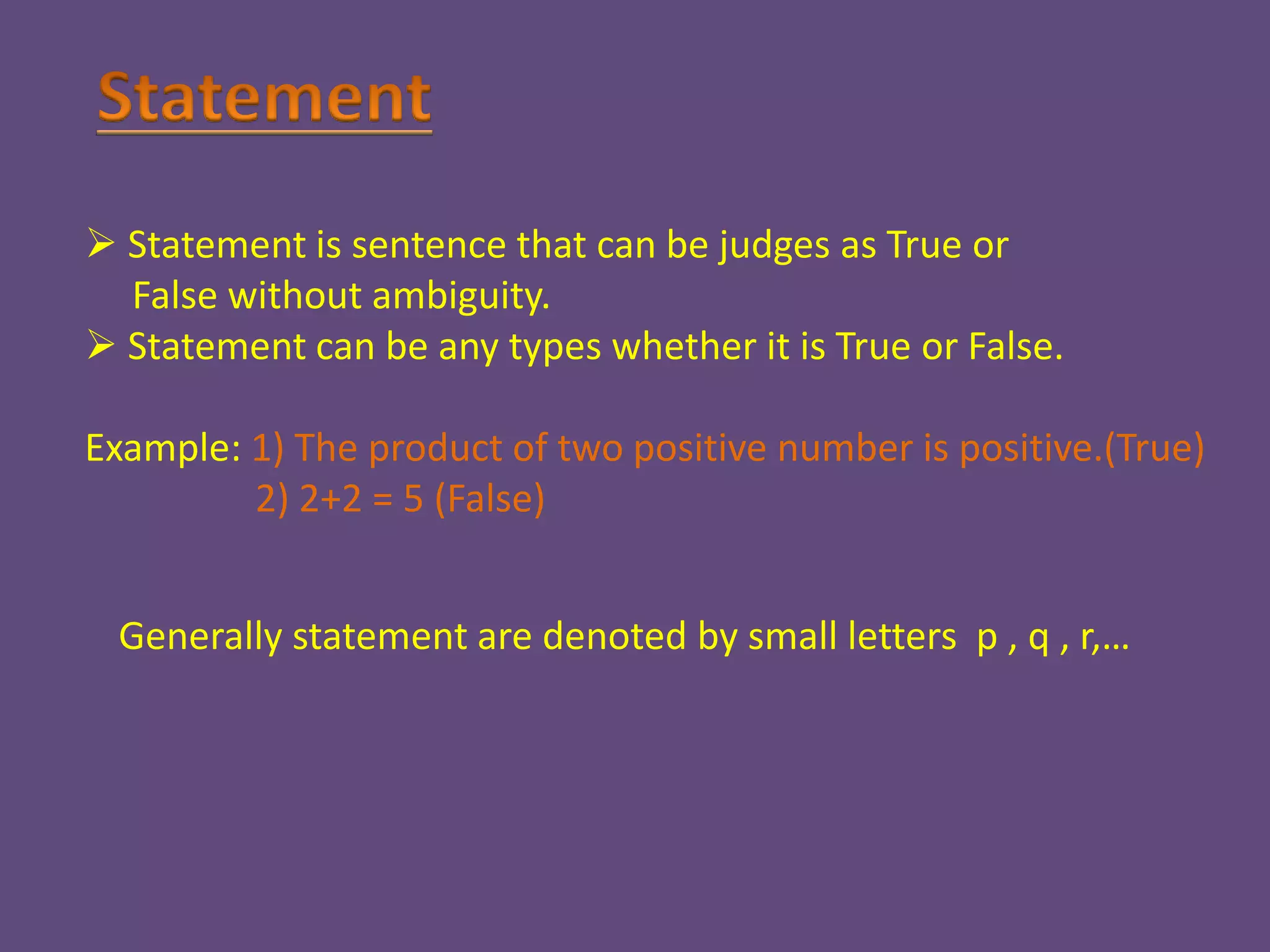 Conjunction And Disjunction | PPTX