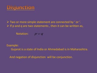 Conjunction And Disjunction | PPTX