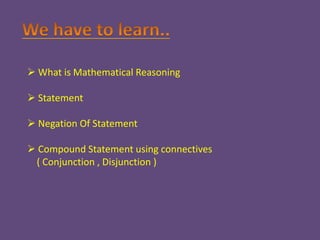 Conjunction And Disjunction | PPTX