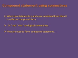 Conjunction And Disjunction | PPTX