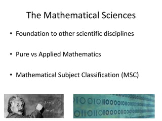 Mathematics and Patent Resources: How to be a fluent generalist | PPT