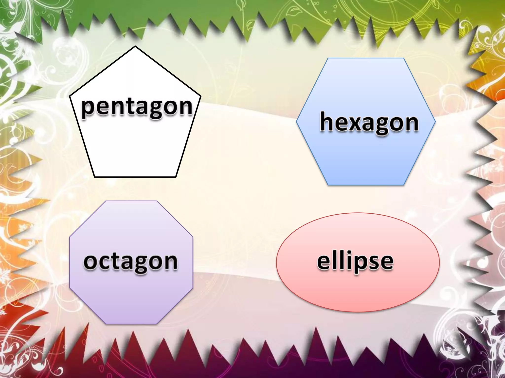 Mathematical shapes | PPT