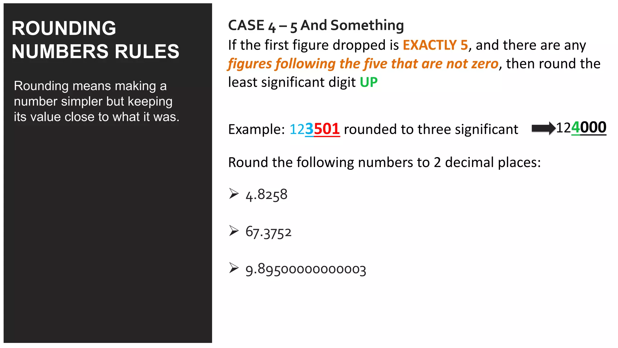 Mathematical Skills I - Rounding Numbers | PPTX