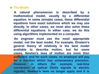 Mathematicals Models | PPTX