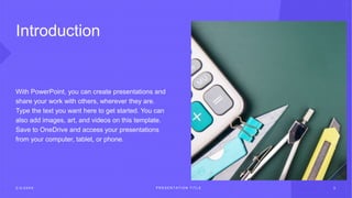 Mathematical Solving Template For Education Pptx