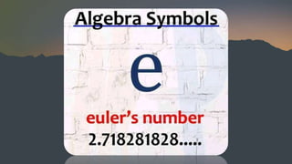 Mathematical symbols | PPT