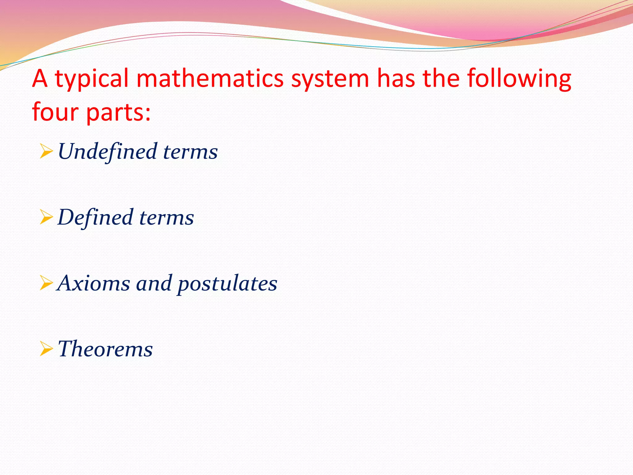 Mathematical system | PPTX