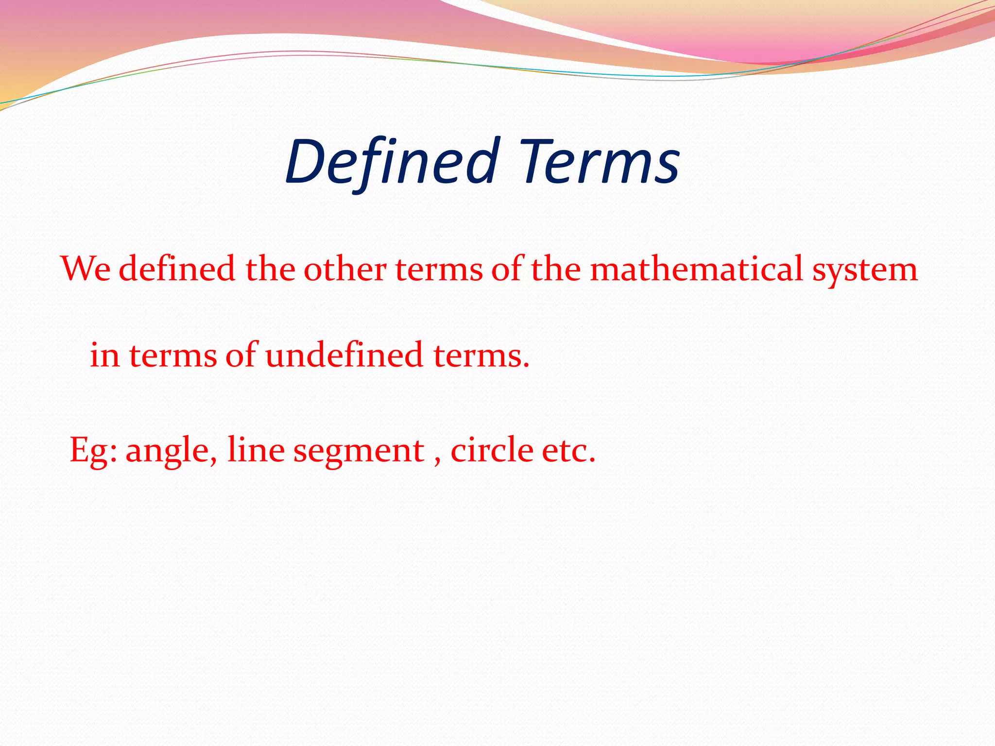 Mathematical system | PPTX