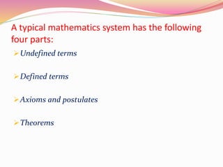 Mathematical system | PPTX