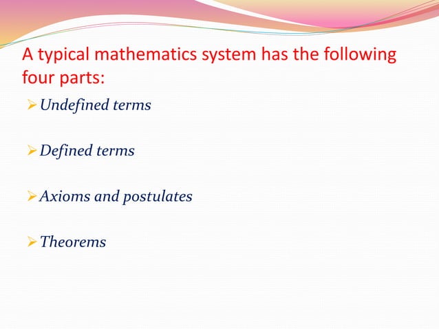 Mathematical system | PPT