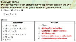 Mathematical System mathematics 8 quarter 3 | PPTX