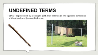 THE MATHEMATICAL SYSTEM (POINTS, LINES, AND PLANES) | PPTX