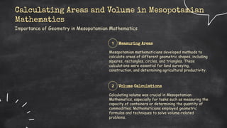 Mathematical Techniques in Mesopotamia_ Solving Quadratic Equations and ...