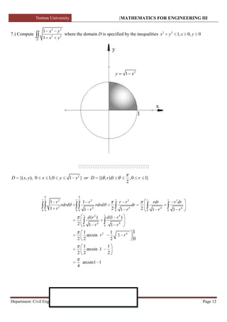 Mathematic for engineering iii for prints calculate by seng phearun in ...
