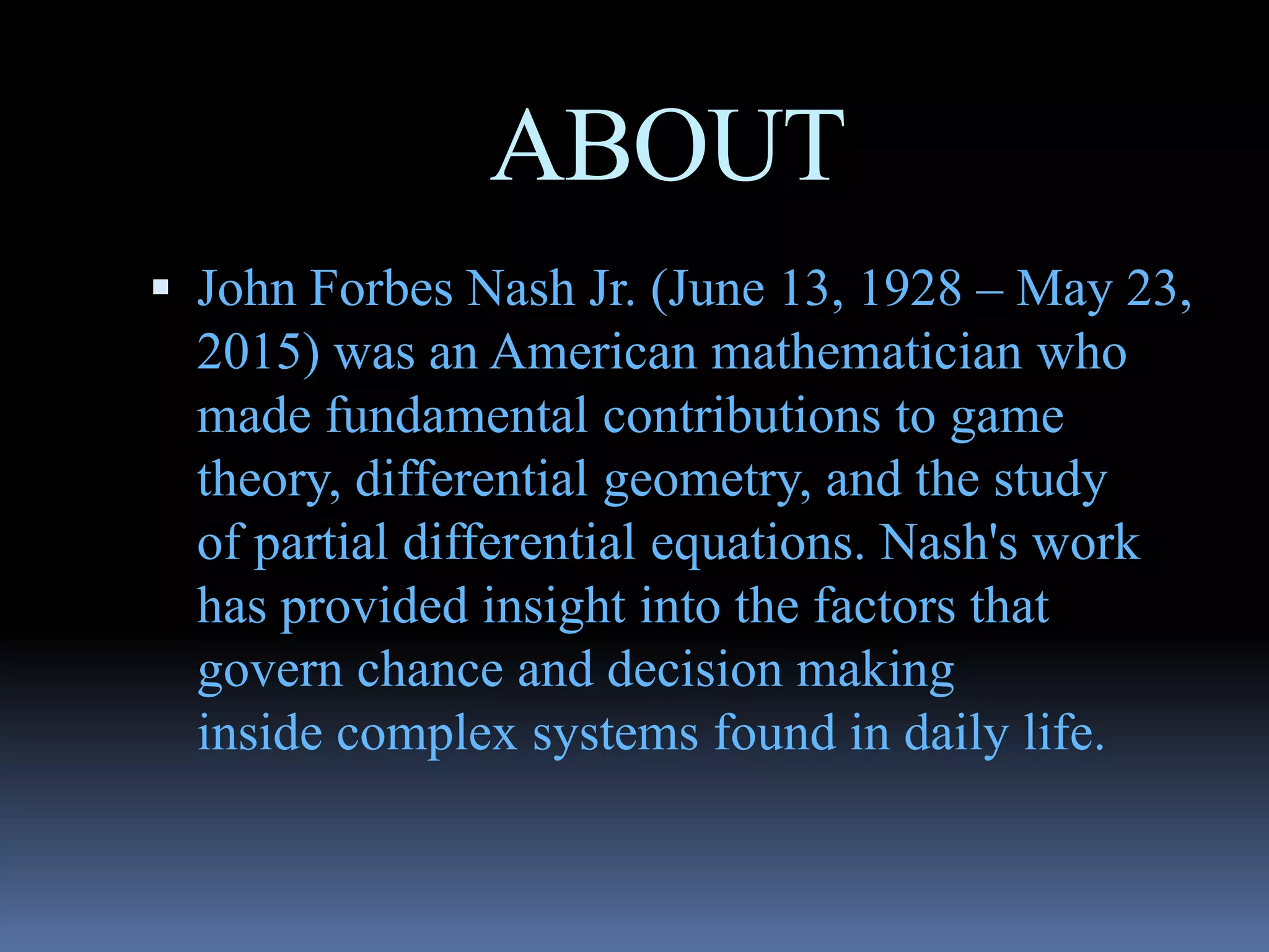 Mathematician presentation | PPTX