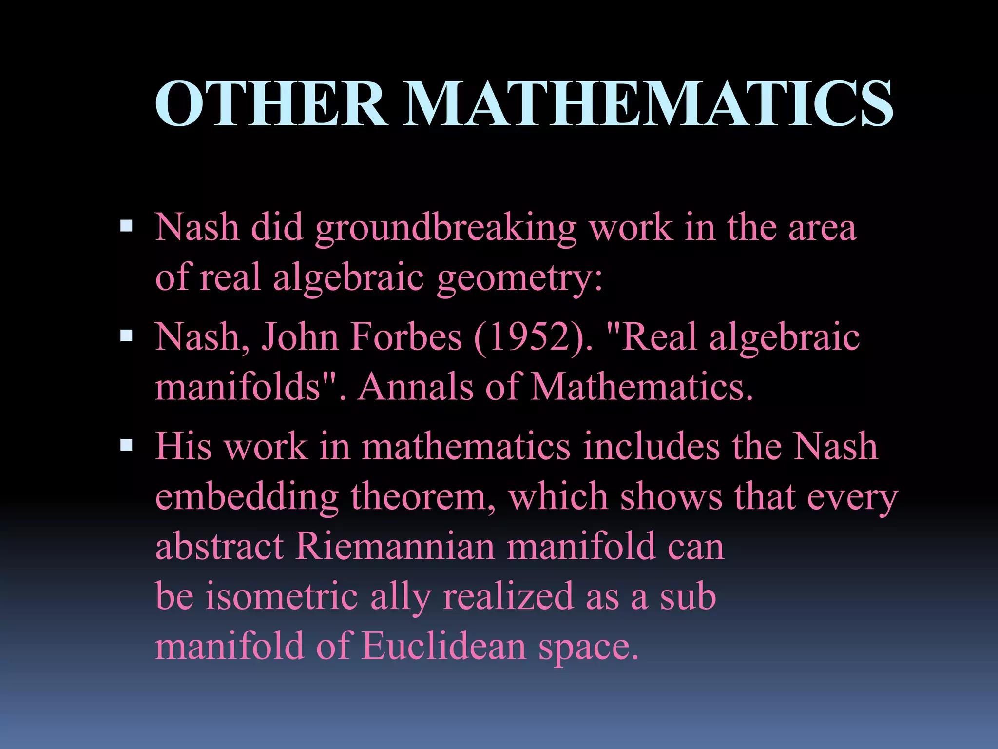Mathematician presentation | PPTX