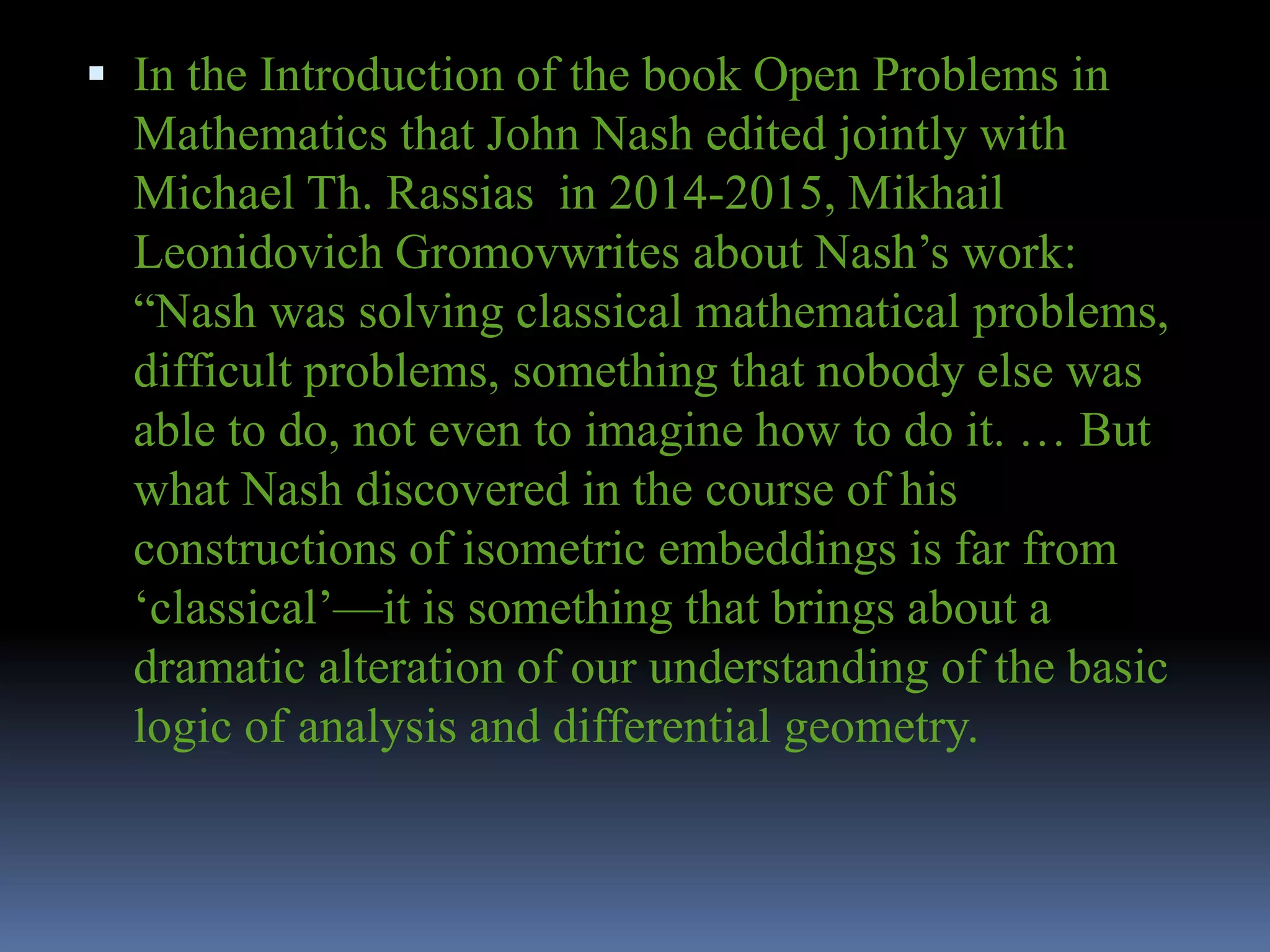 Mathematician presentation | PPTX