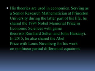 Mathematician presentation | PPT