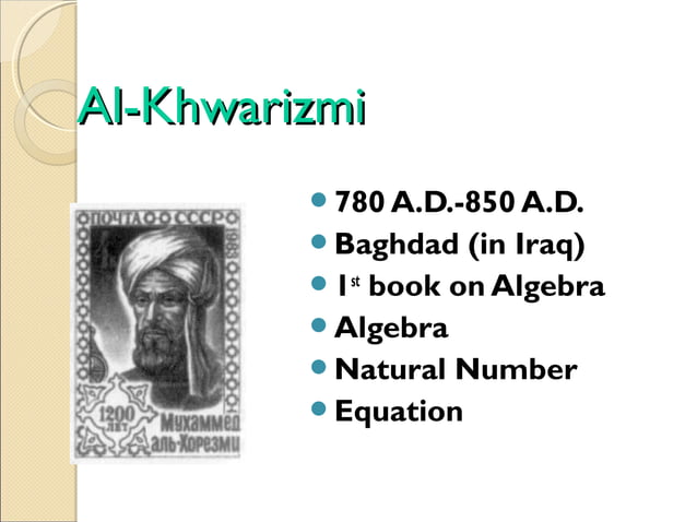 history of Mathematicians | PPT