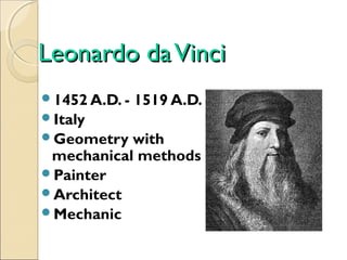 history of Mathematicians | PPT