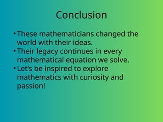 Mathematicians Presentation Pptx 1 1 Pptx