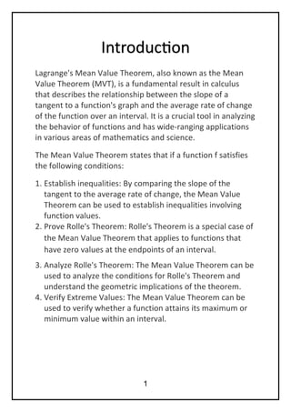 mathematic project .pdf | Physics | Science