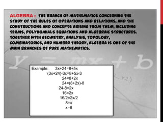 Mathematics | PPTX