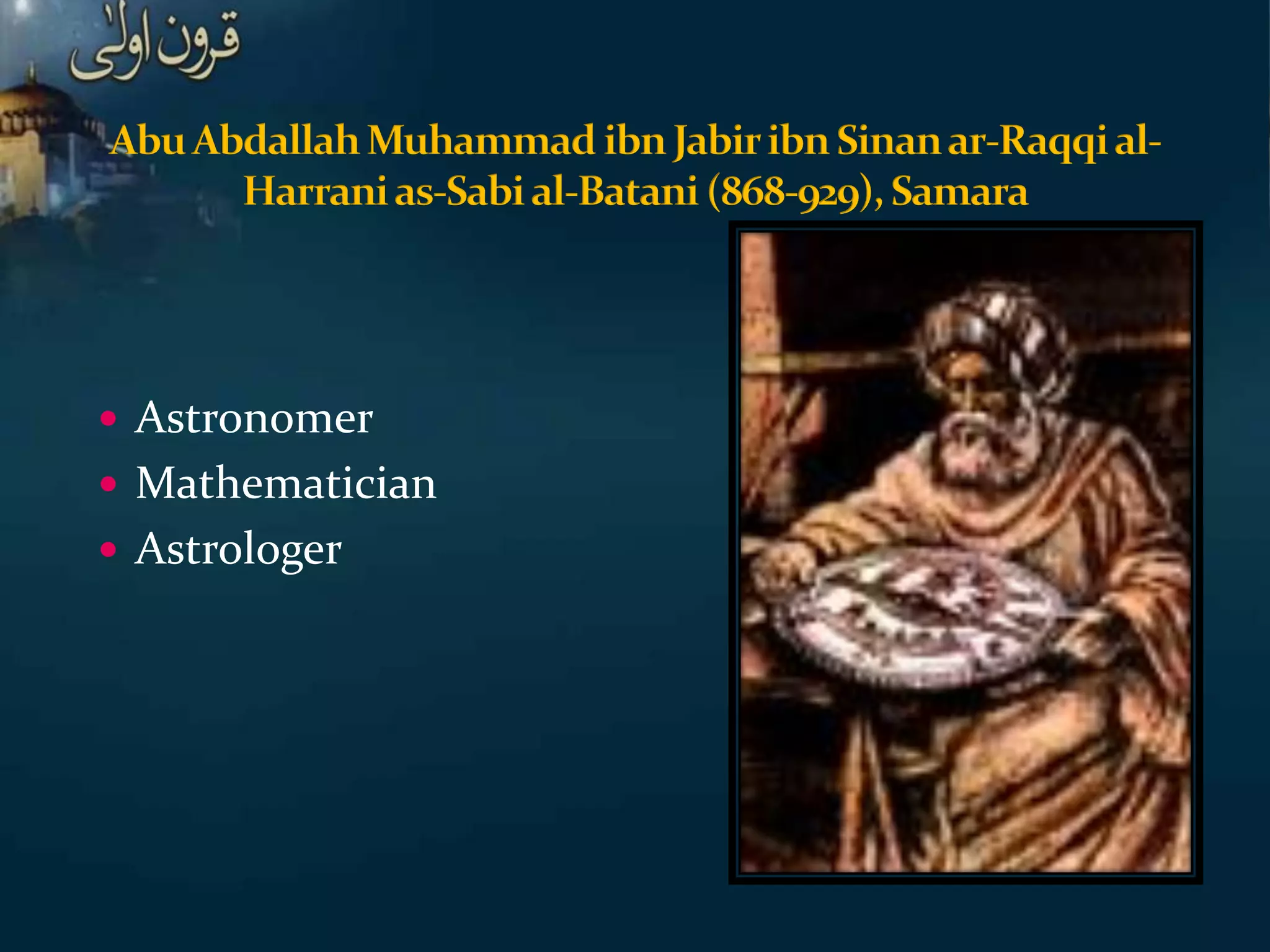 Muslim Contributions in Mathematics | PDF | Islam | Religion & Spirituality