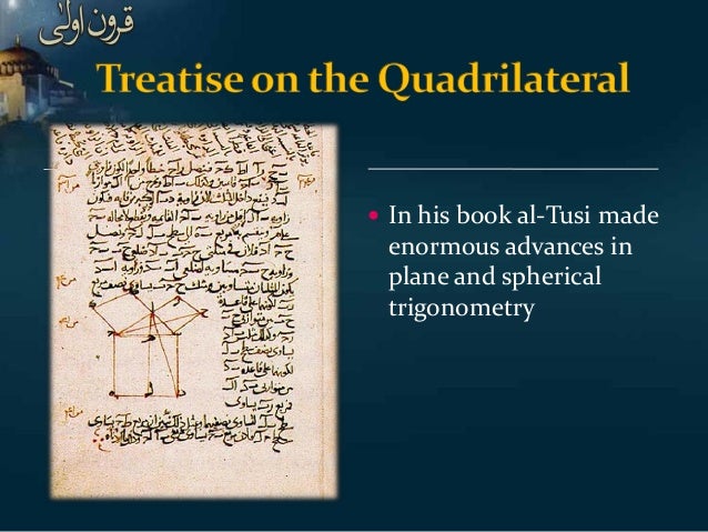 Islamic Arabic Contributions To Mathematics