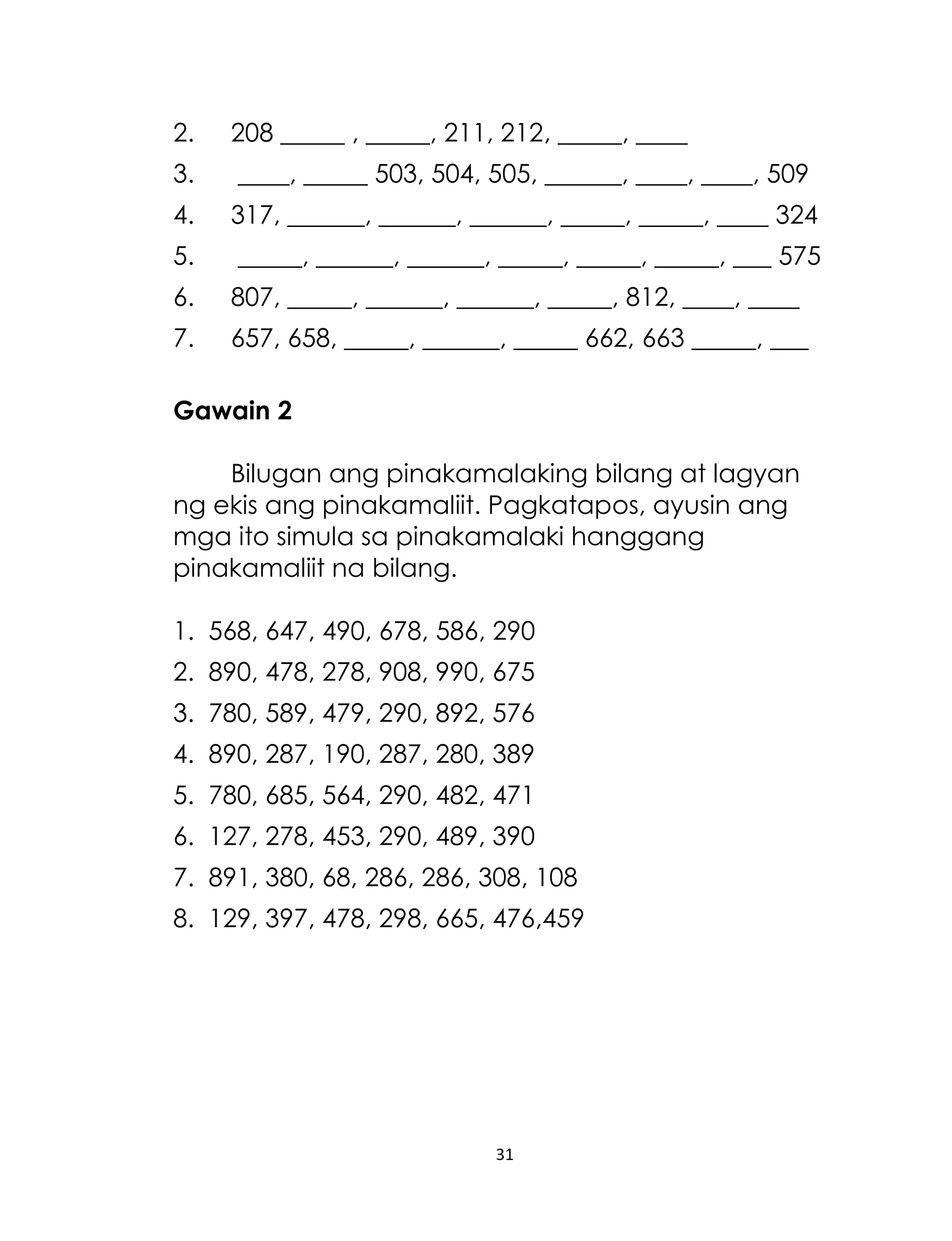 K TO 12 GRADE 2 LEARNING MATERIAL IN MATHEMATICS | PDF