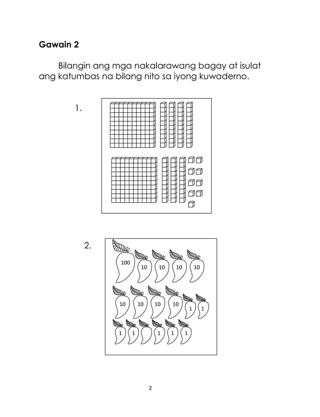K TO 12 GRADE 2 LEARNING MATERIAL IN MATHEMATICS | PDF