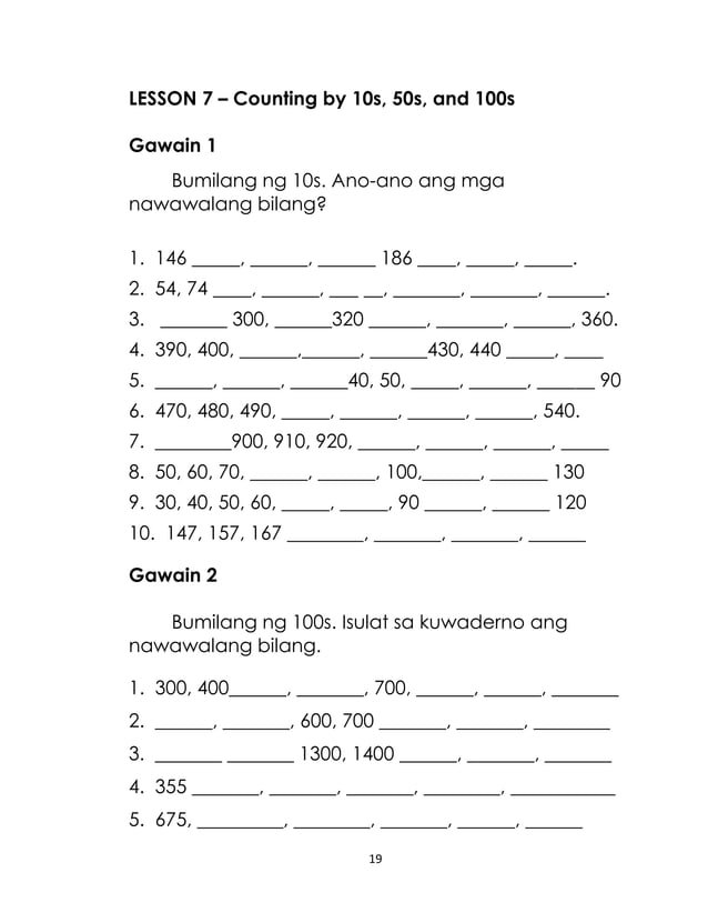 K TO 12 GRADE 2 LEARNING MATERIAL IN MATHEMATICS | PDF