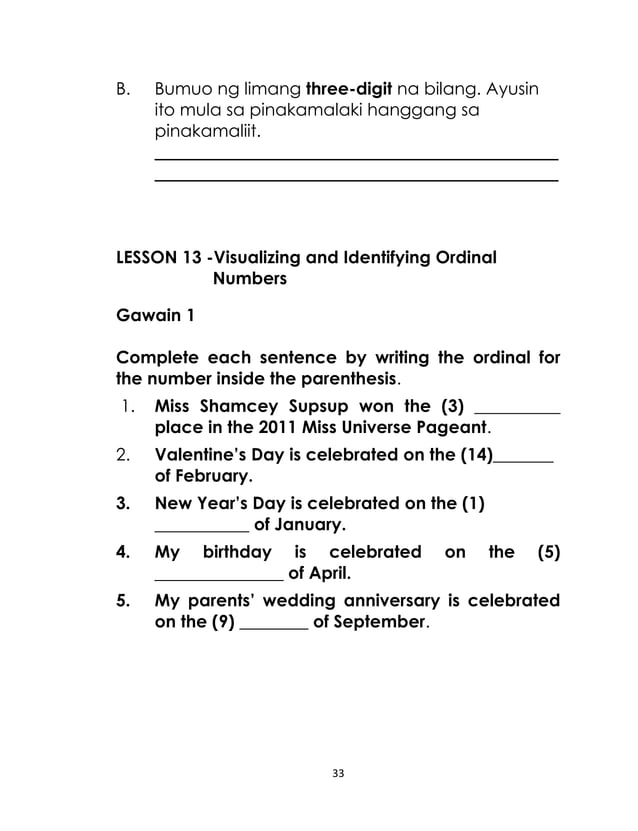 K TO 12 GRADE 2 LEARNING MATERIAL IN MATHEMATICS | PDF