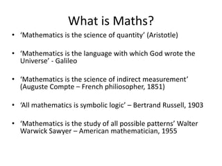 Mathematics | PPTX