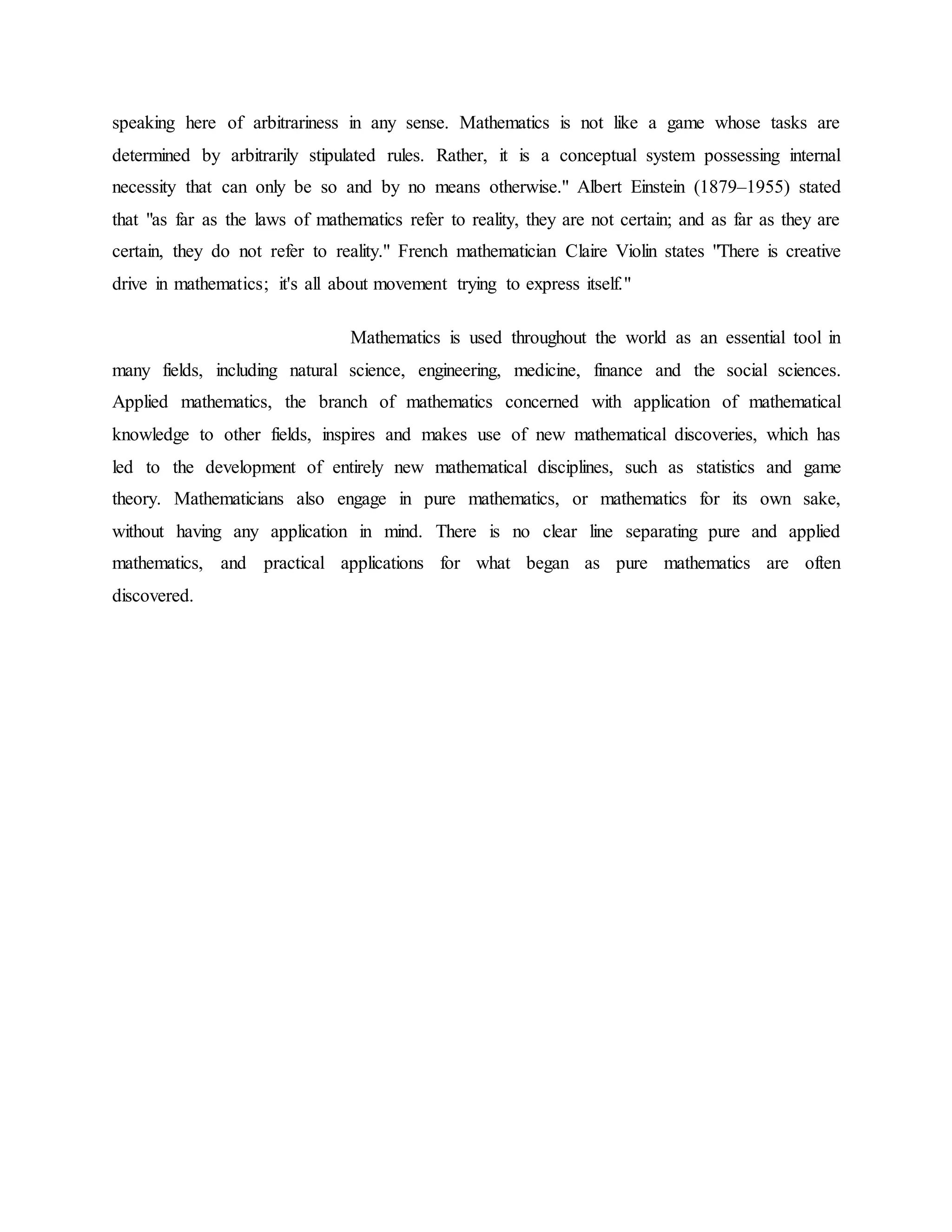 Mathematics | DOCX