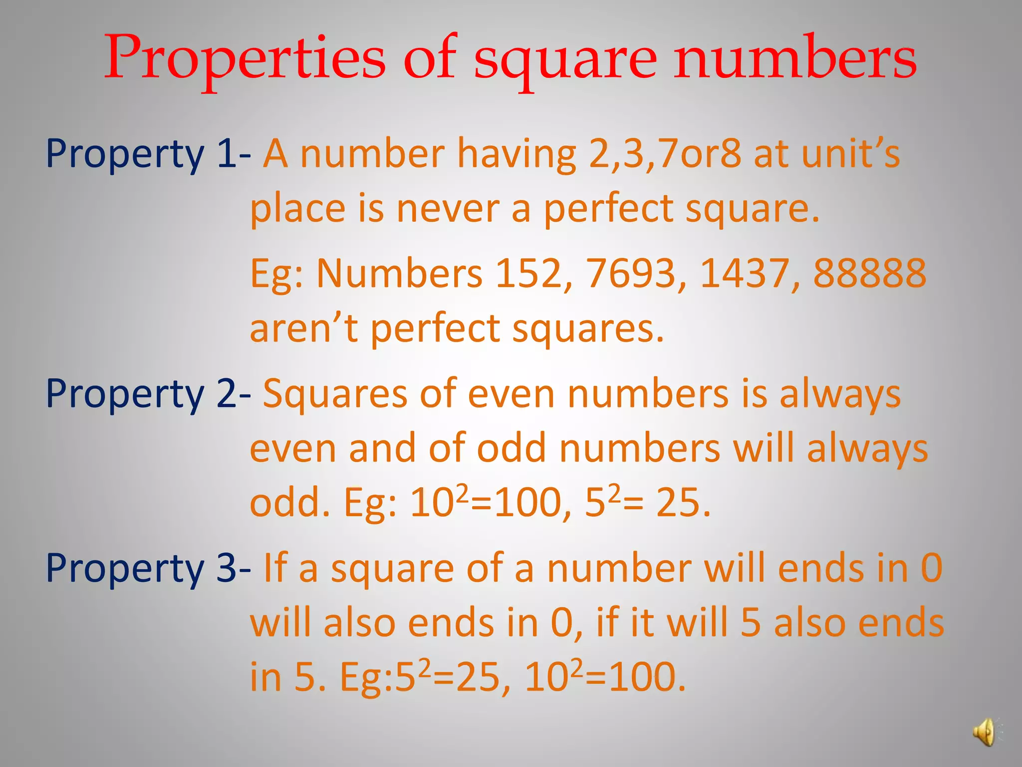 squares and square roots | PPTX